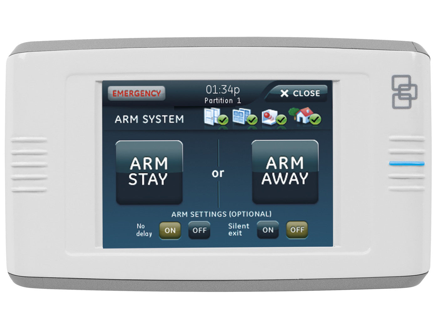 Interlogix Concord 4 Touch Screen Keypad – Zenwire